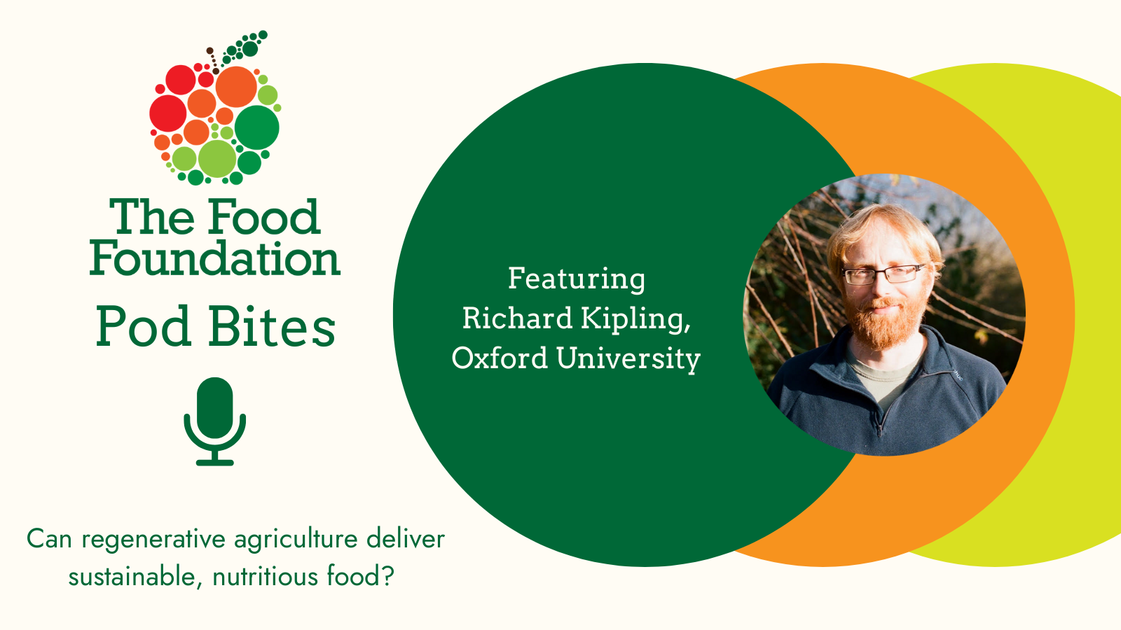 Pod Bites: Regenerative agriculture | Food Foundation