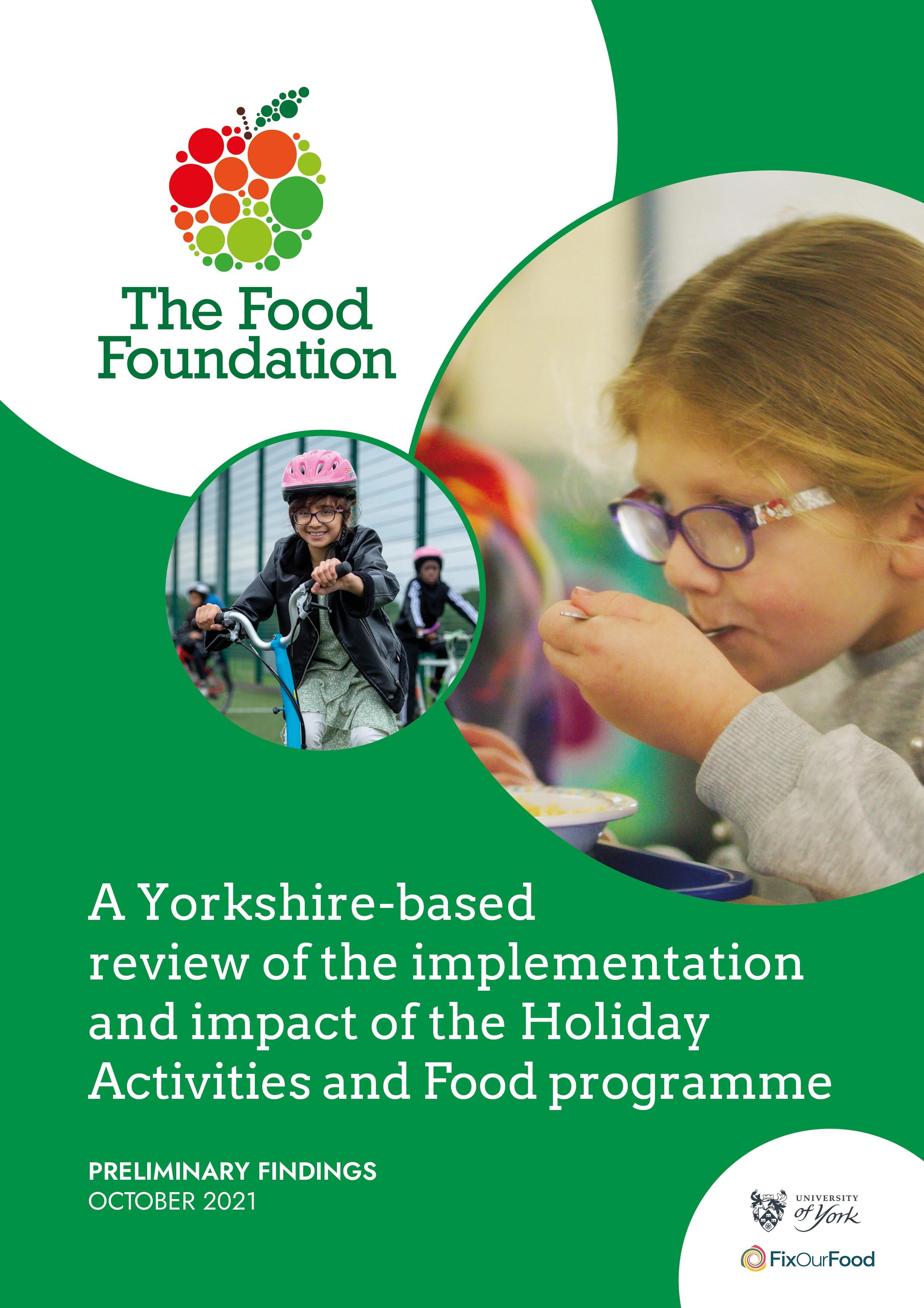 Evaluation of the Holiday Activities and Food Programme | Food Foundation